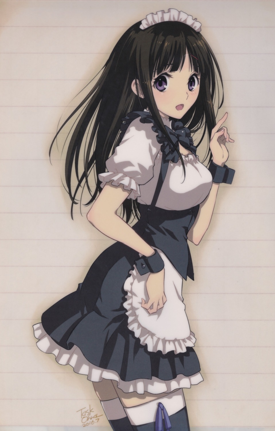 taskohna hyouka chitanda eru maid thighhighs | #362531 | yande.re
